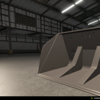 LS25 Larger L120 Volvo high-tip bucket V1.0.0.0 Mod / LS25 Mods