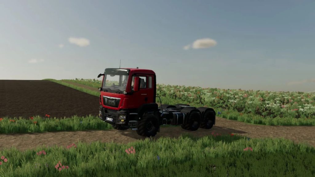 LS25 MAN TGS 6x6 v1.0.0.0 Mod / LS25 Mods