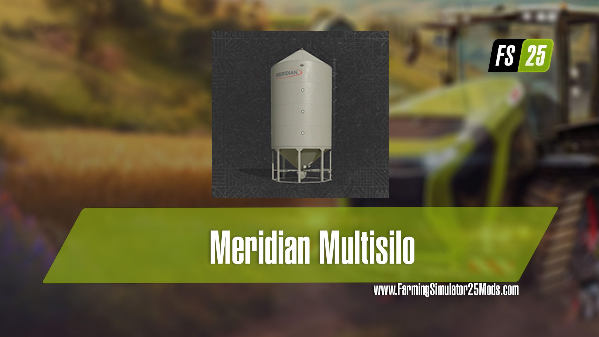 LS25 Meridian Multisilo V1.0.0.0 Mod / LS25 Mods