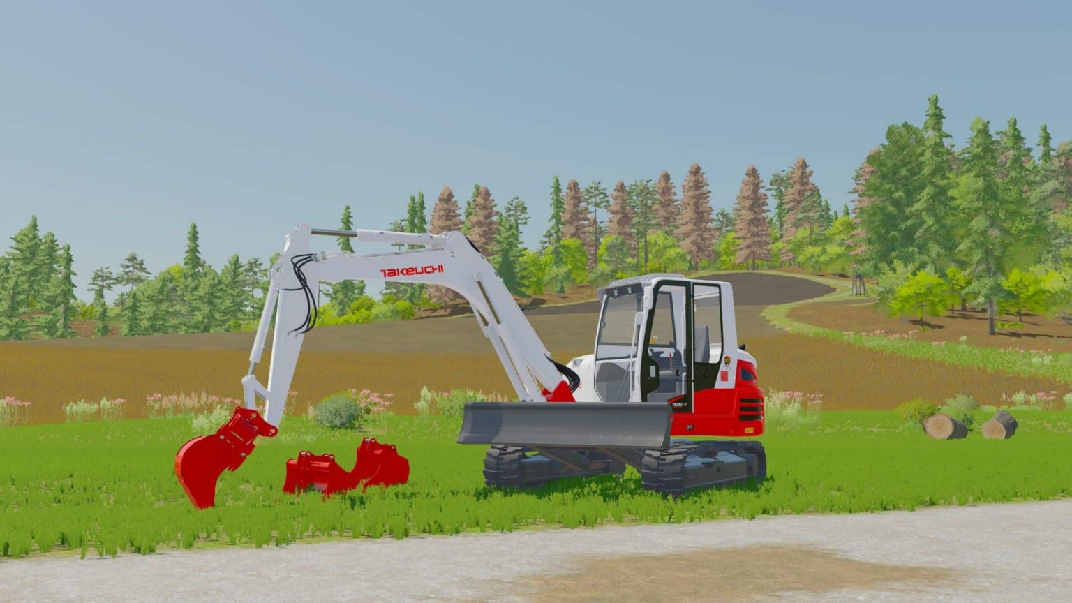 LS25 Takeuchi TB290-2 v1.0.0.0 Mod / LS25 Mods