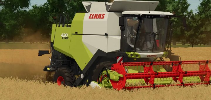 Claas Evion - LS 22 mods | Farming Simulator 22 Mods