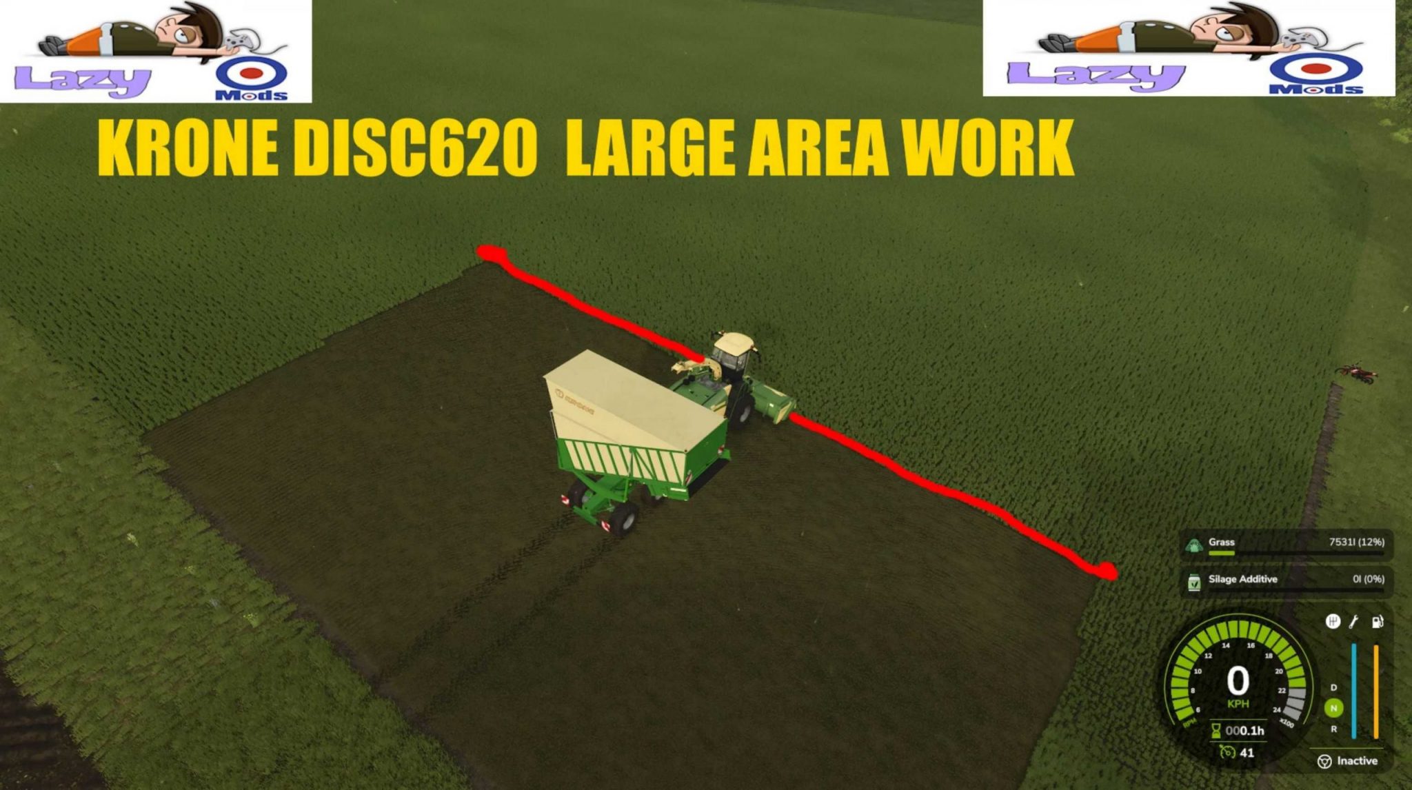 LS25 DISC620 Large Area Work v1.0.0.0 Mod / LS25 Mods