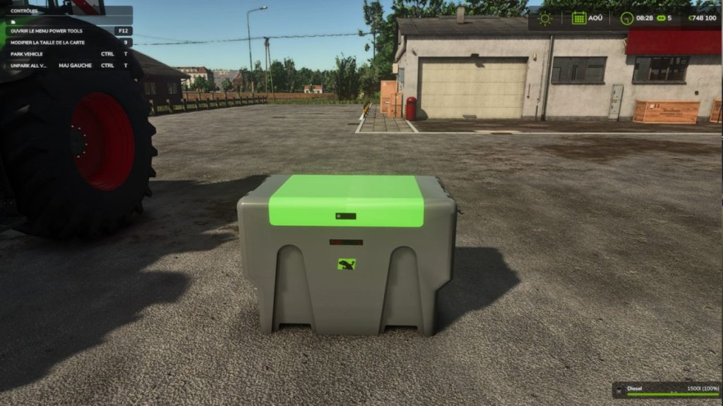 LS25 Mobile fuel tank v1.0.0.0 Mod / LS25 Mods