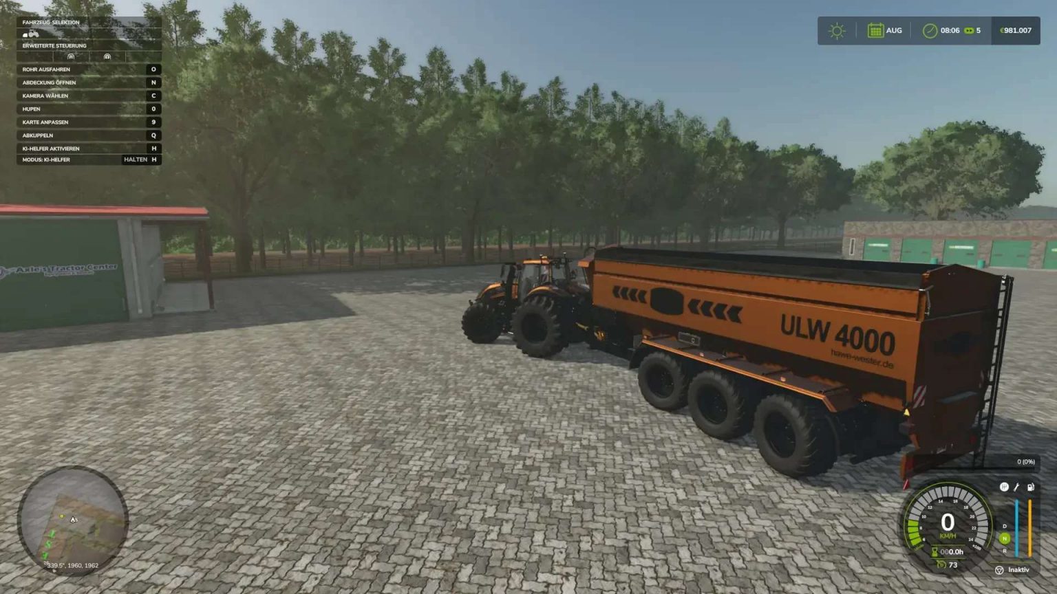LS25 Bergmann Hawe Ulw4000 (Colors) v1.0.1.0 Mod / LS25 Mods
