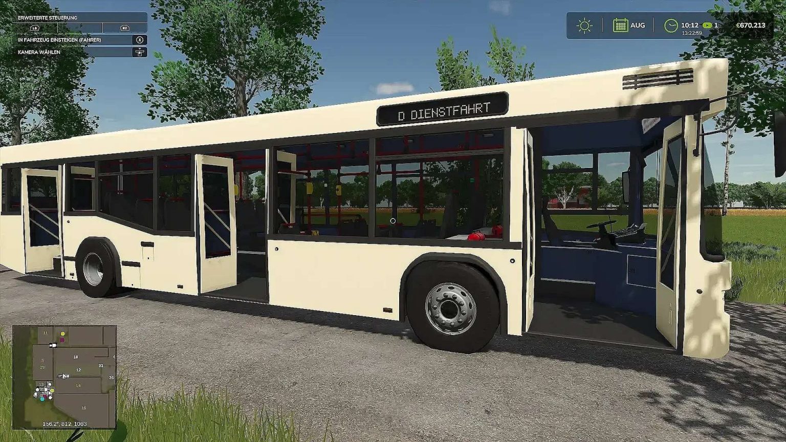 LS25 Cityliner Bus v1.0.0.1 Mod / LS25 Mods