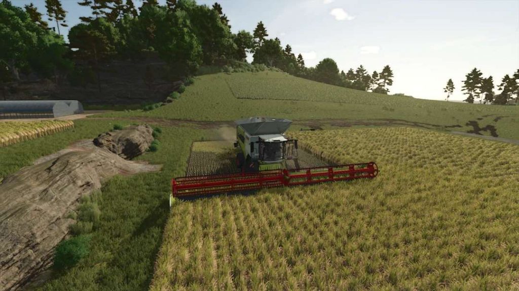 LS25 Combine Rice Pack v1.0.0.0 Mod / LS25 Mods