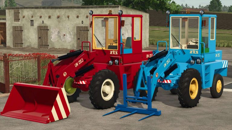 LS25 ZTS UN 053 Wheel Loader v1.0.0.0 Mod / LS25 Mods