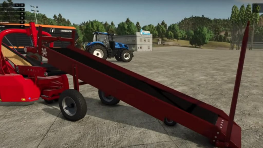 LS25 Conveyor Belt With AutoDrive Load Trigger V1.0.0.1 Mod / LS25 Mods