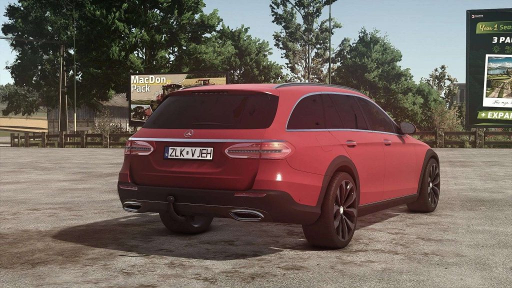 LS25 Mercedes Benz E Class v1.0.0.0 Mod / LS25 Mods