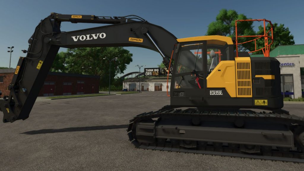 LS25 Volvo ECR355EL V1.0.0.0 Mod / LS25 Mods