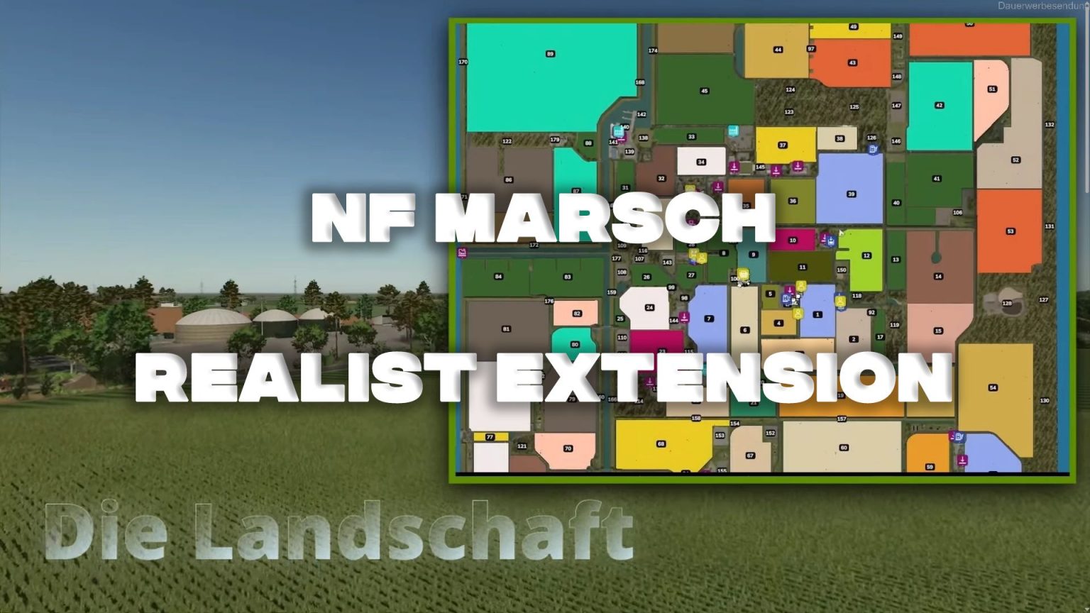 LS25 NF Marsch Realistic Extension V0.1.1.0 Mod / LS25 Mods