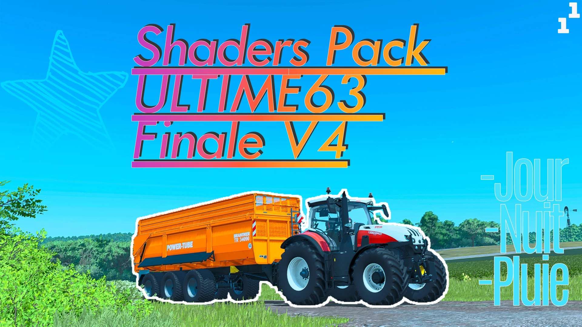 LS25 Shaders Pack ULTIME63 Finale V4.0.2.0 Mod / LS25 Mods