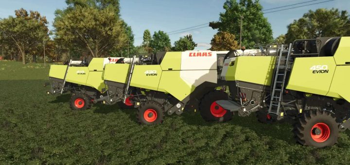 Claas Evion - LS 22 mods | Farming Simulator 22 Mods