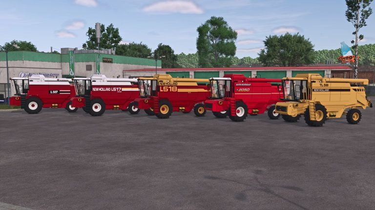 LS25 Fiat / New Holland / Laverda Pack V1.0.0.1 Mod / LS25 Mods