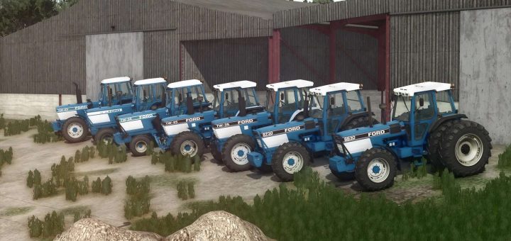 Ford Tractors - LS 22 mods | Farming Simulator 22 Mods