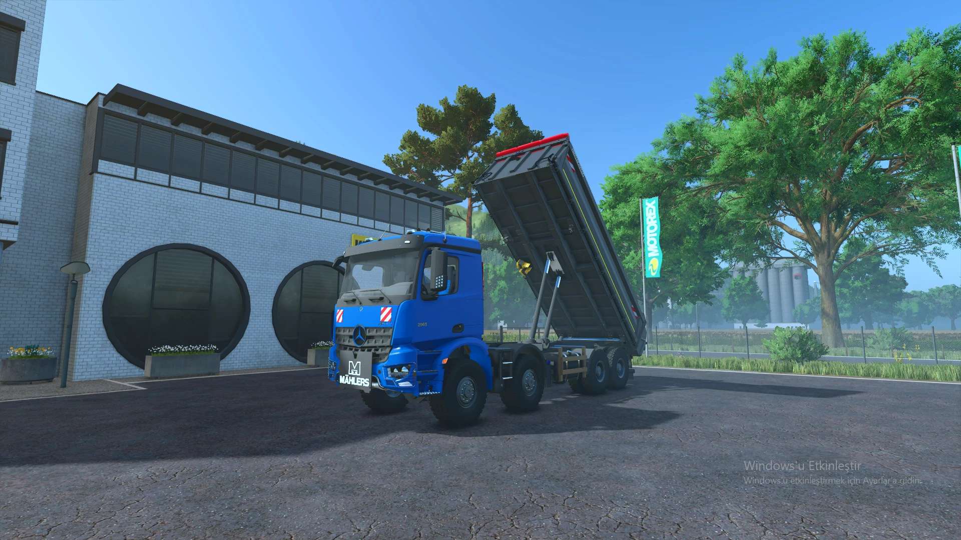 LS25 Mercedes Arocs 8x8 v1.0.0.0 Mod / LS25 Mods