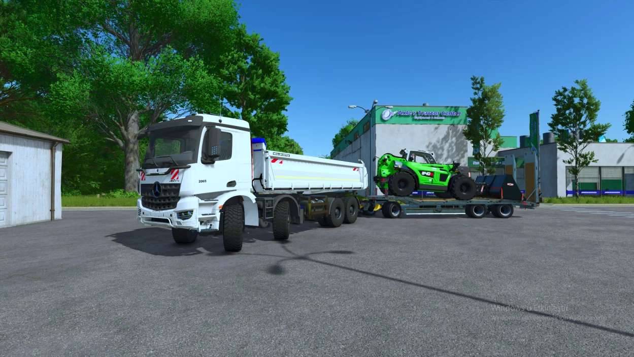 LS25 Mercedes Arocs 8x8 v1.0.0.0 Mod / LS25 Mods