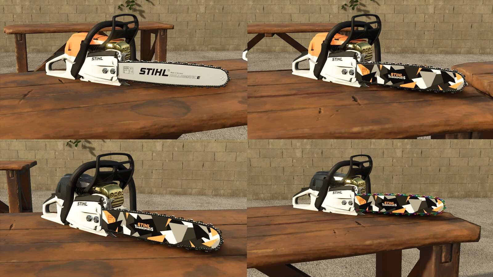 LS25 STIHL MS 261 C-M Pack v1.0.0.0 Mod / LS25 Mods