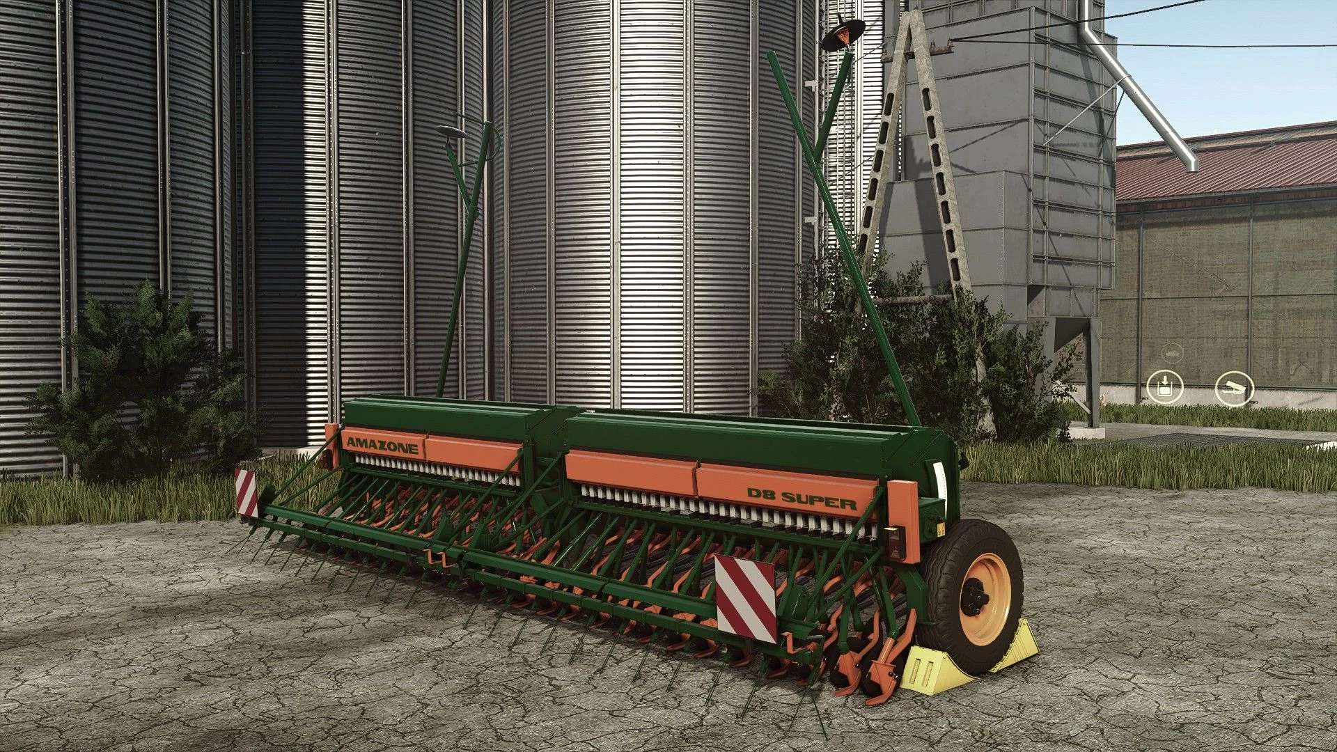 LS25 Amazone D8-60 v1.1.0.0 Mod / LS25 Mods