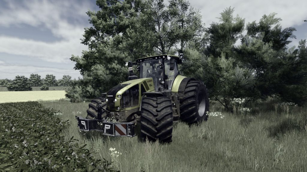 LS25 Claas Axion 960 Duch-Ghost Edition V1.0.0.2 Mod / LS25 Mods