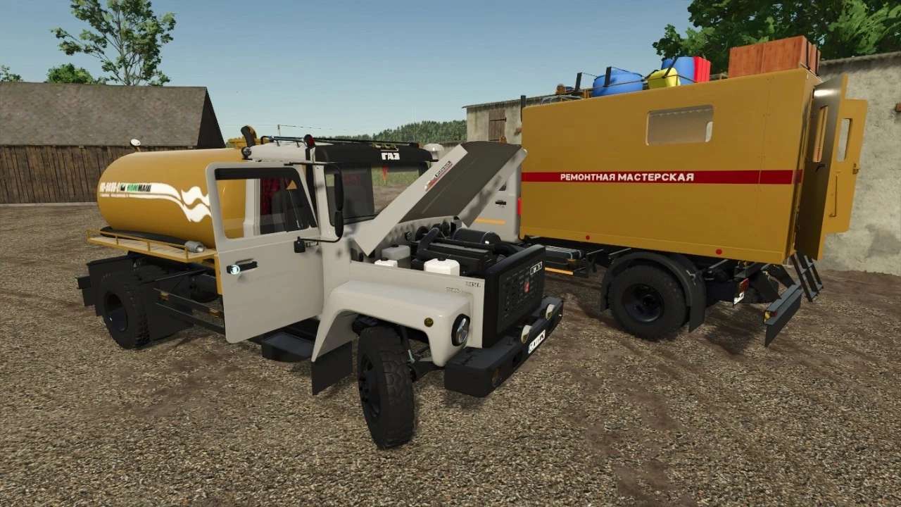LS25 GAZ-3307 v1.0.4.0 Mod / LS25 Mods