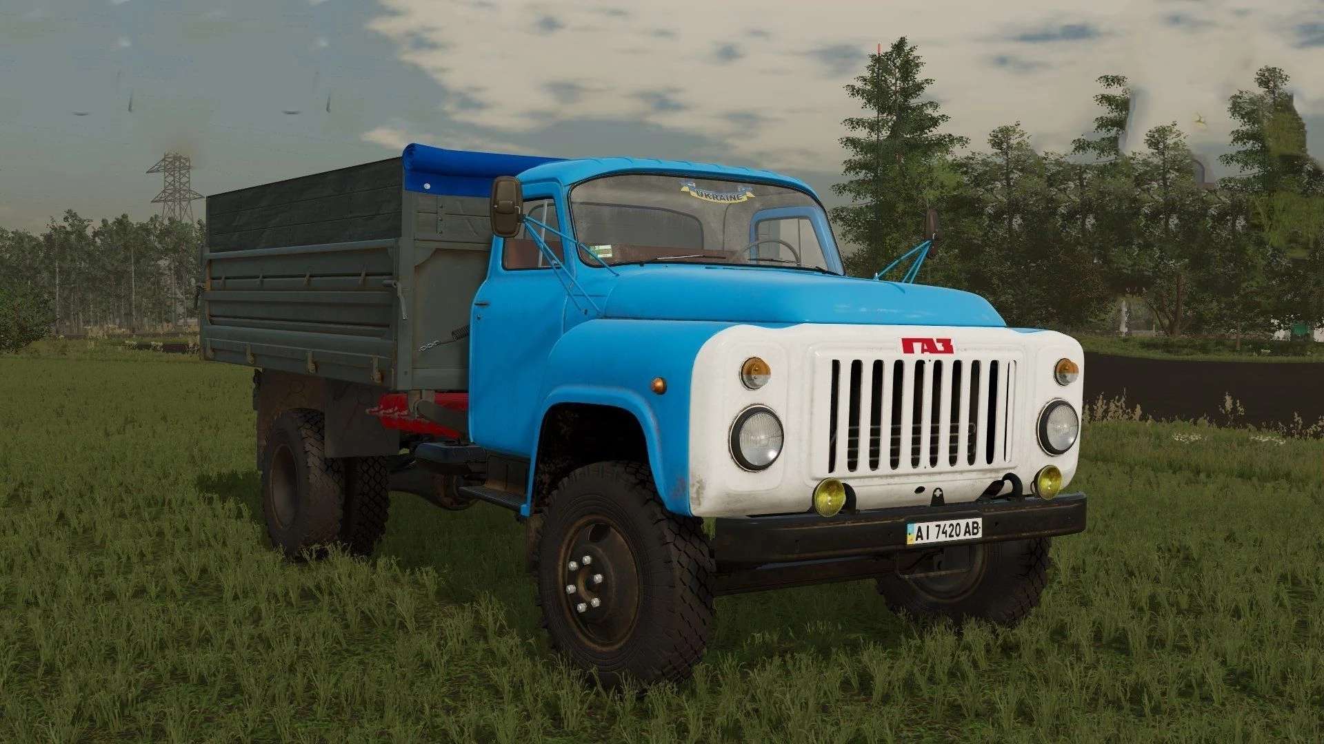 LS25 Gaz-52/53 v1.0.0.1 Mod / LS25 Mods