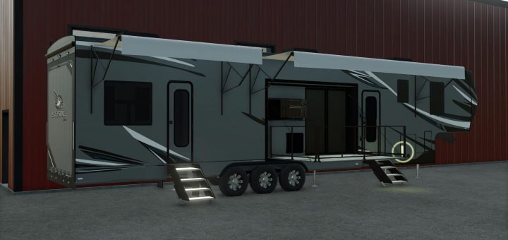 Jayco Seismic Camper - LS 22 mods | Farming Simulator 22 Mods