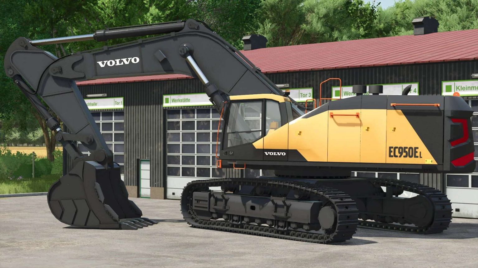 LS25 Volvo EC530EL & EC950EL v1.0.0.0 Mod / LS25 Mods
