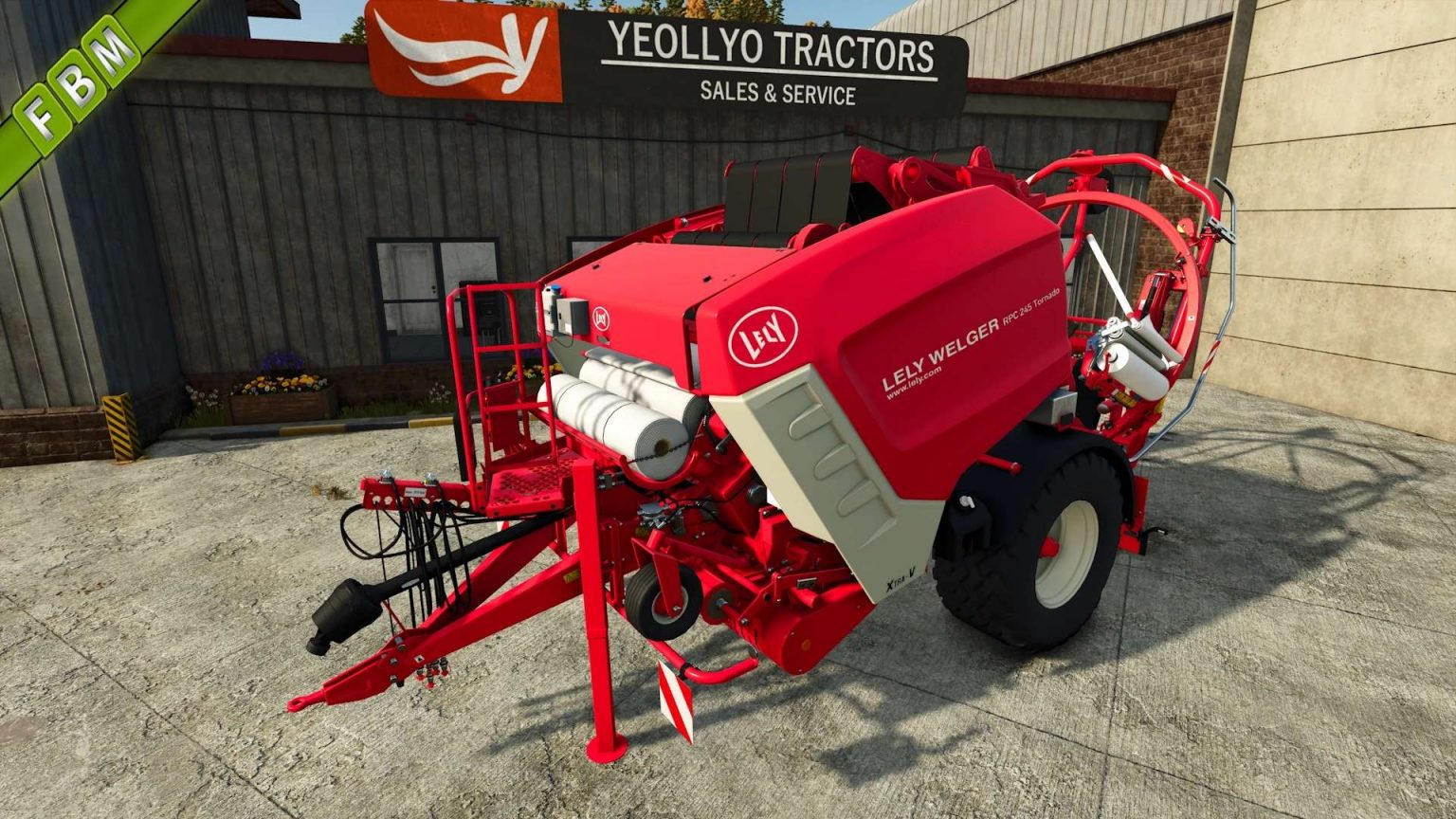 LS25 Fendt / MF Press-Wrap Combo v1.0.0.3 Mod / LS25 Mods