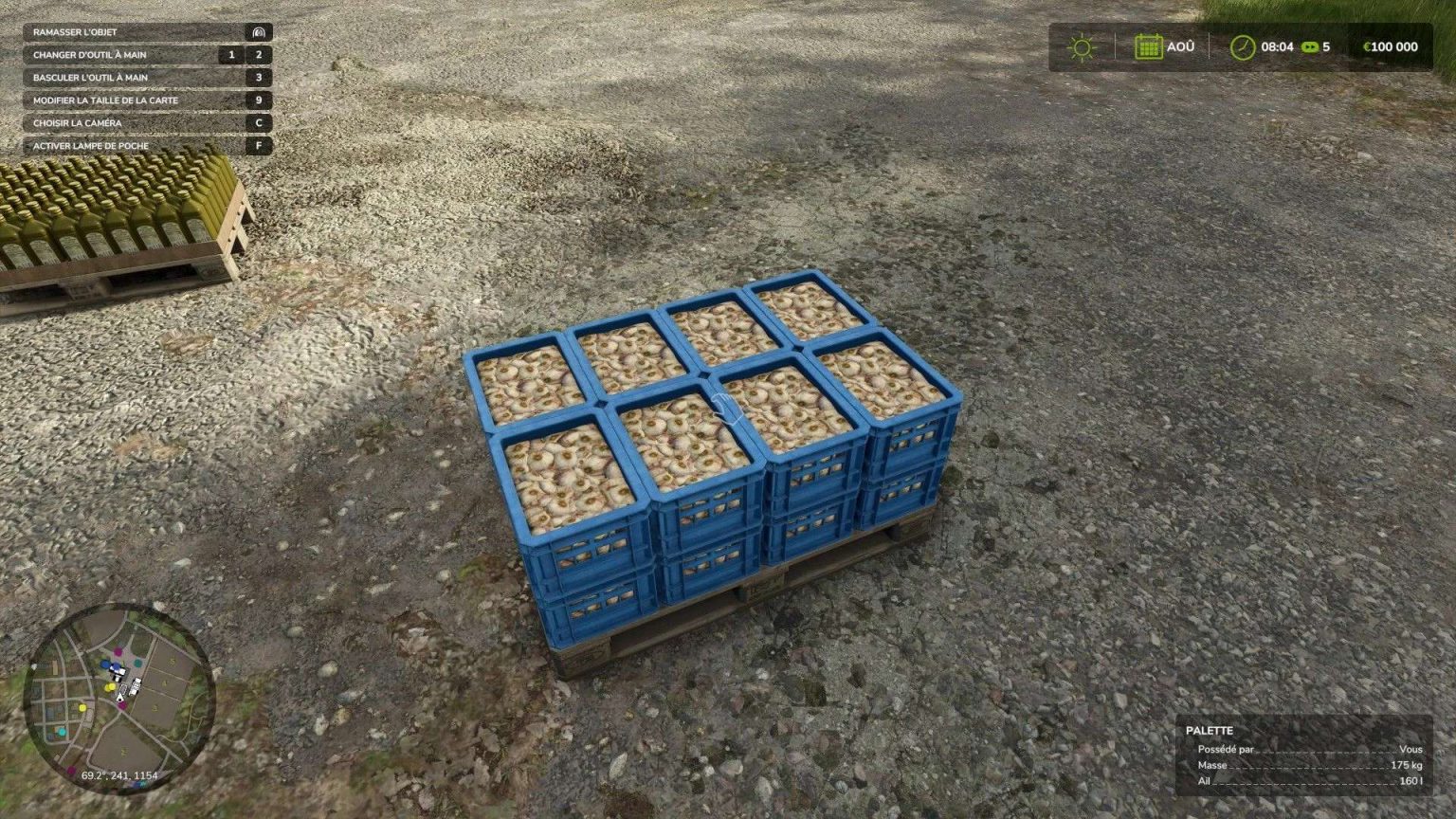 LS25 Realistics Pallets v1.1.0.0 Mod / LS25 Mods