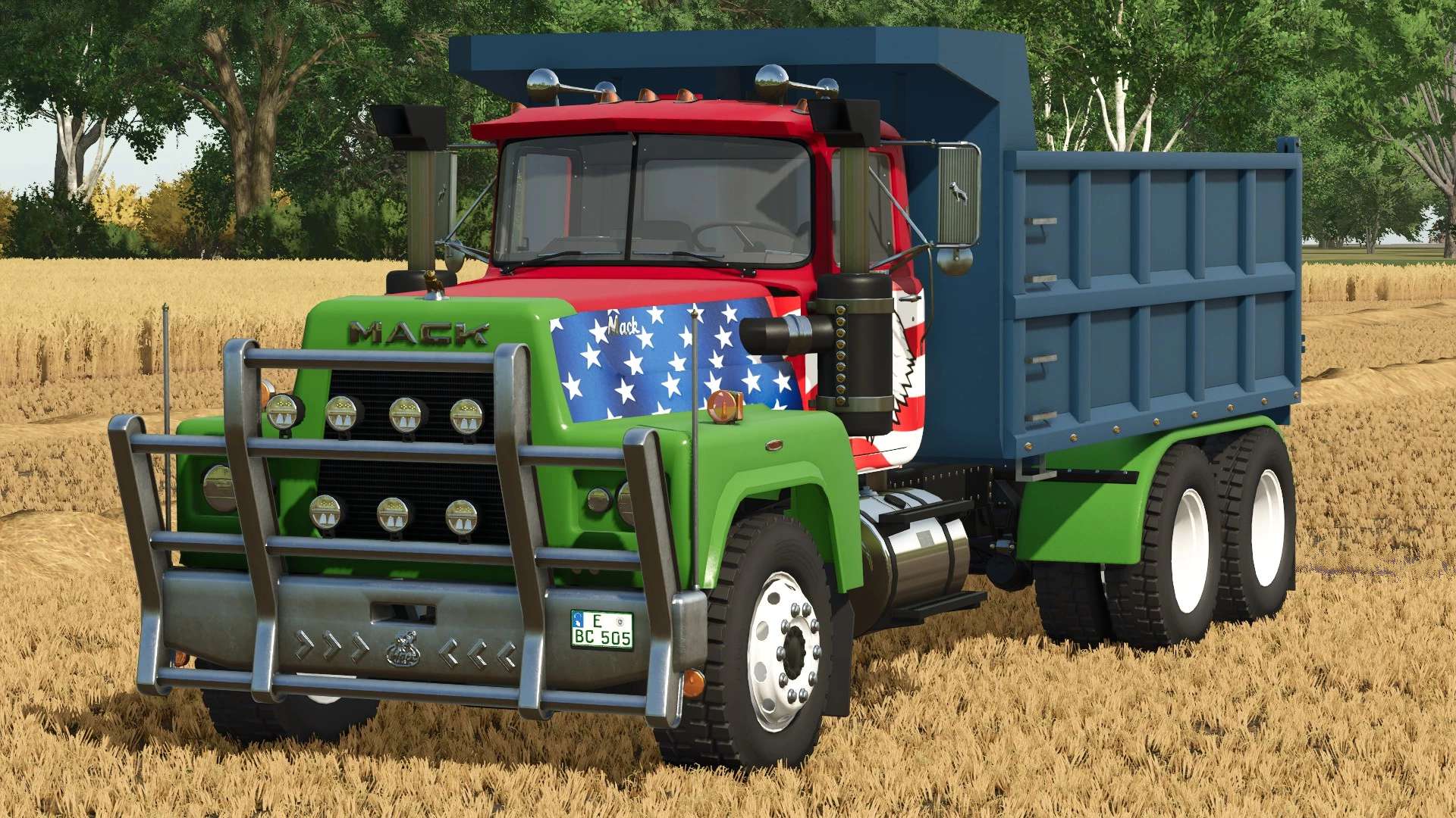 LS25 Mack RD 690 Truck & Trailer v1.0.0.0 Mod / LS25 Mods