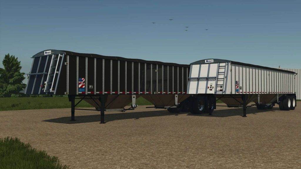 LS25 Merrit 42 Foot Hopper Bottom v1.0.0.0 Mod / LS25 Mods