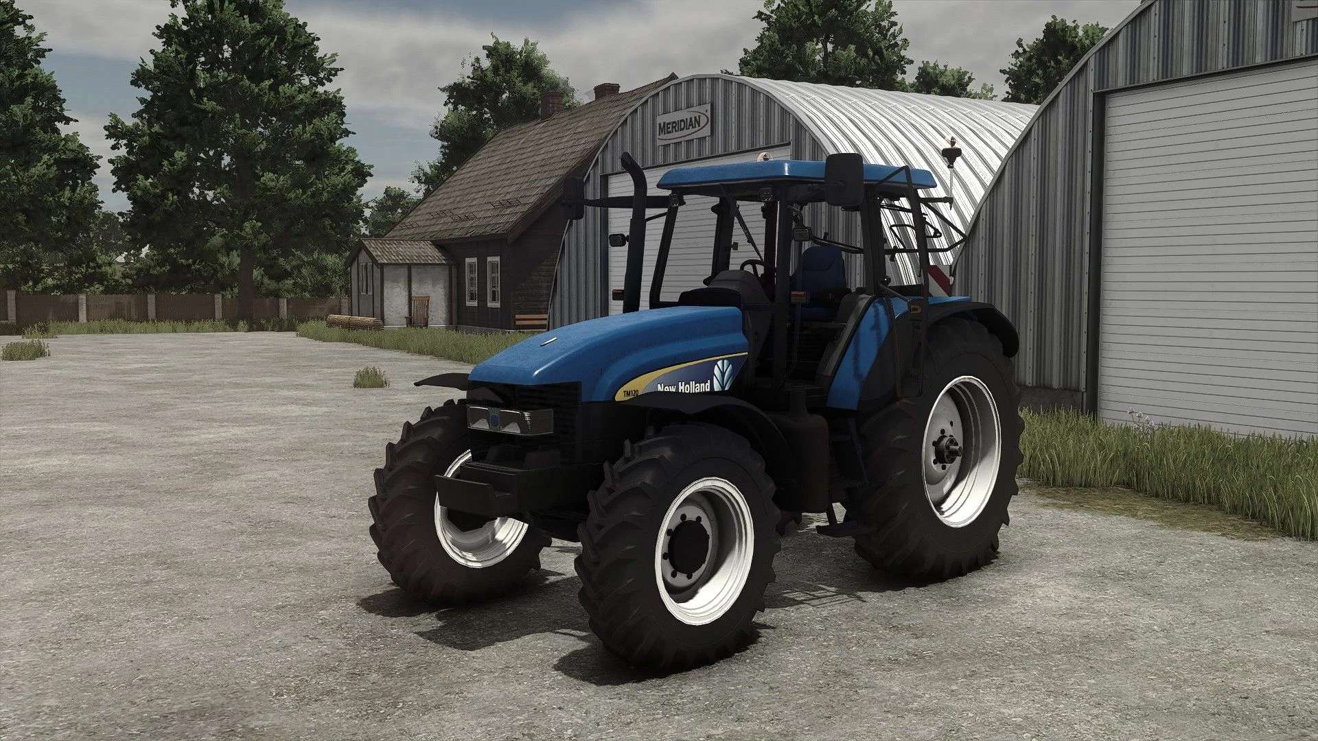 LS25 New Holland TM 120 - TM 190 Beta 2 v1.0.0.0 Mod / LS25 Mods