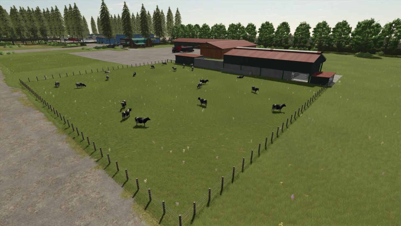 LS25 Cow Pasture V1.3.5.0 Mod / LS25 Mods
