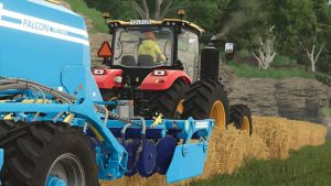 LS25 Farmet Falcon 6 PRO Fert+ Rust Edition v1.3.0.0 Mod / LS25 Mods