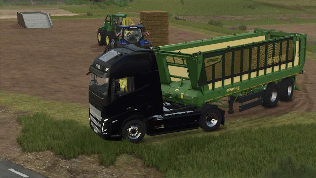 LS25 GX AgriLiner 520 Rust Edition v1.2.0.0 Mod / LS25 Mods