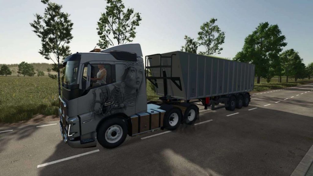 LS25 Volvo FH16 6x4 v1.1.0.0 Mod / LS25 Mods