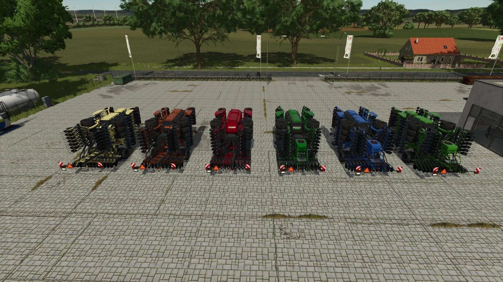 LS25 Brednar Omega 6000 FL Multicolor v1.2.0.0 Mod / LS25 Mods