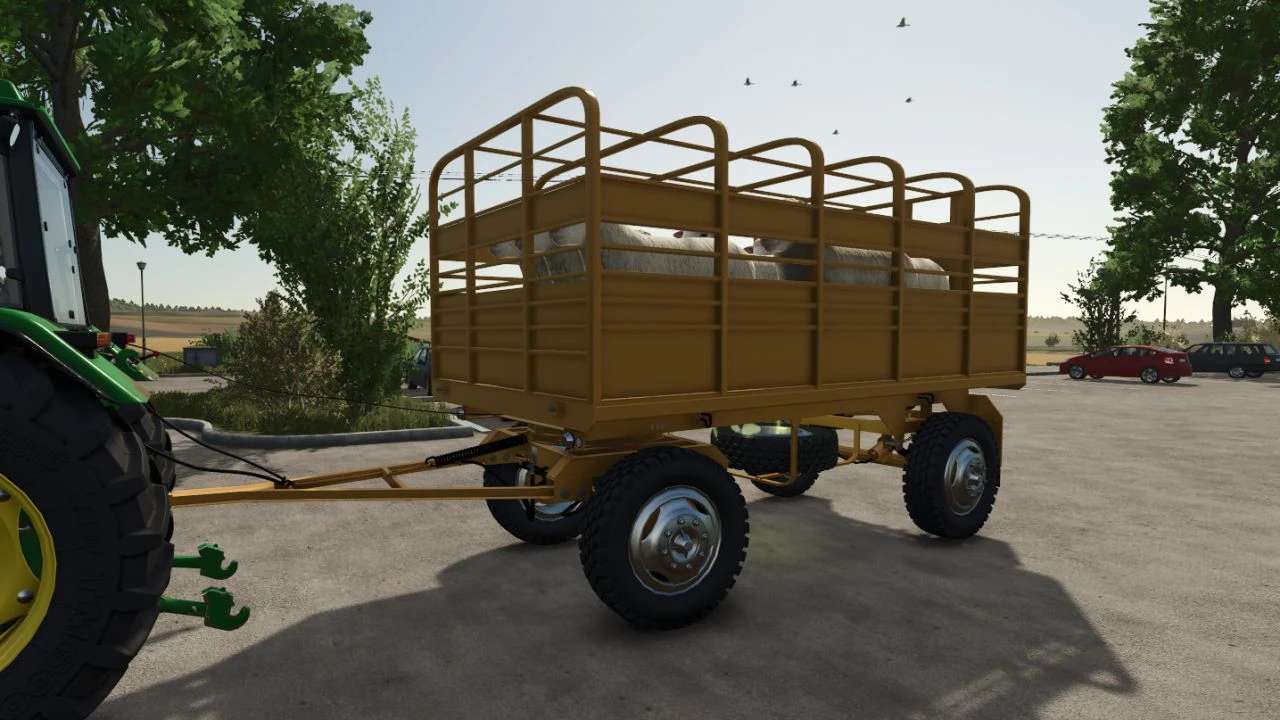LS25 MBP 6.5 Animal Trailer v1.0.0.0 Mod / LS25 Mods