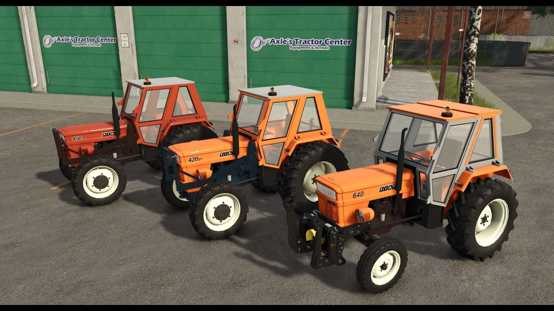 LS25 Fiat 420 - 640 2wd 4wd with front hydraulics v1.1.0.0 Mod / LS25 Mods