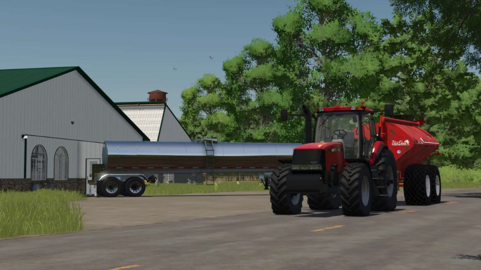 LS25 VanDale 4100 gal v1.0.0.0 Mod / LS25 Mods