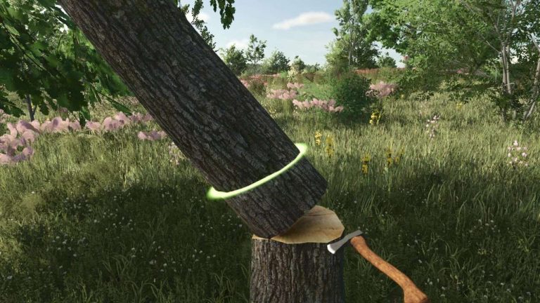 LS25 Animated Axe v1.0.0.0 Mod / LS25 Mods