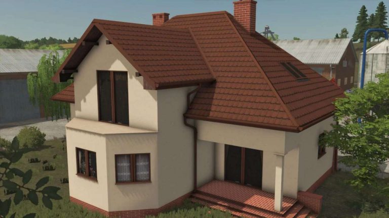 LS25 Big Modern House v1.0.0.0 Mod / LS25 Mods