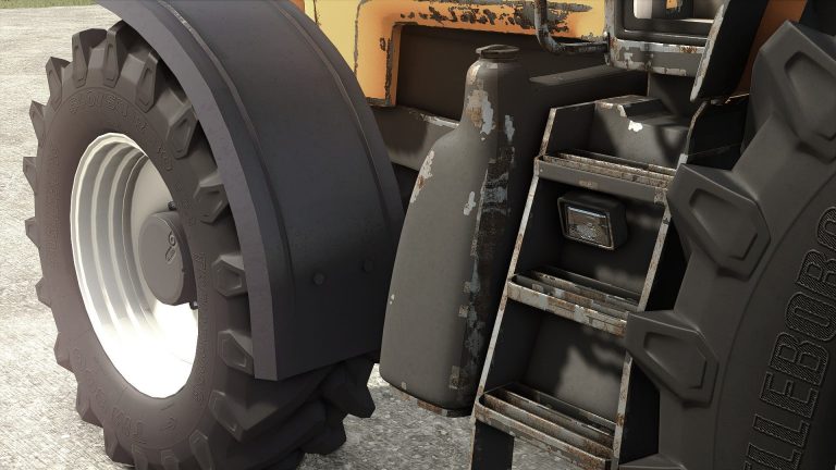 LS25 CLAAS / Renault Ares 836 RZ (Rust Edition) V1.0.0.4 Mod / LS25 Mods