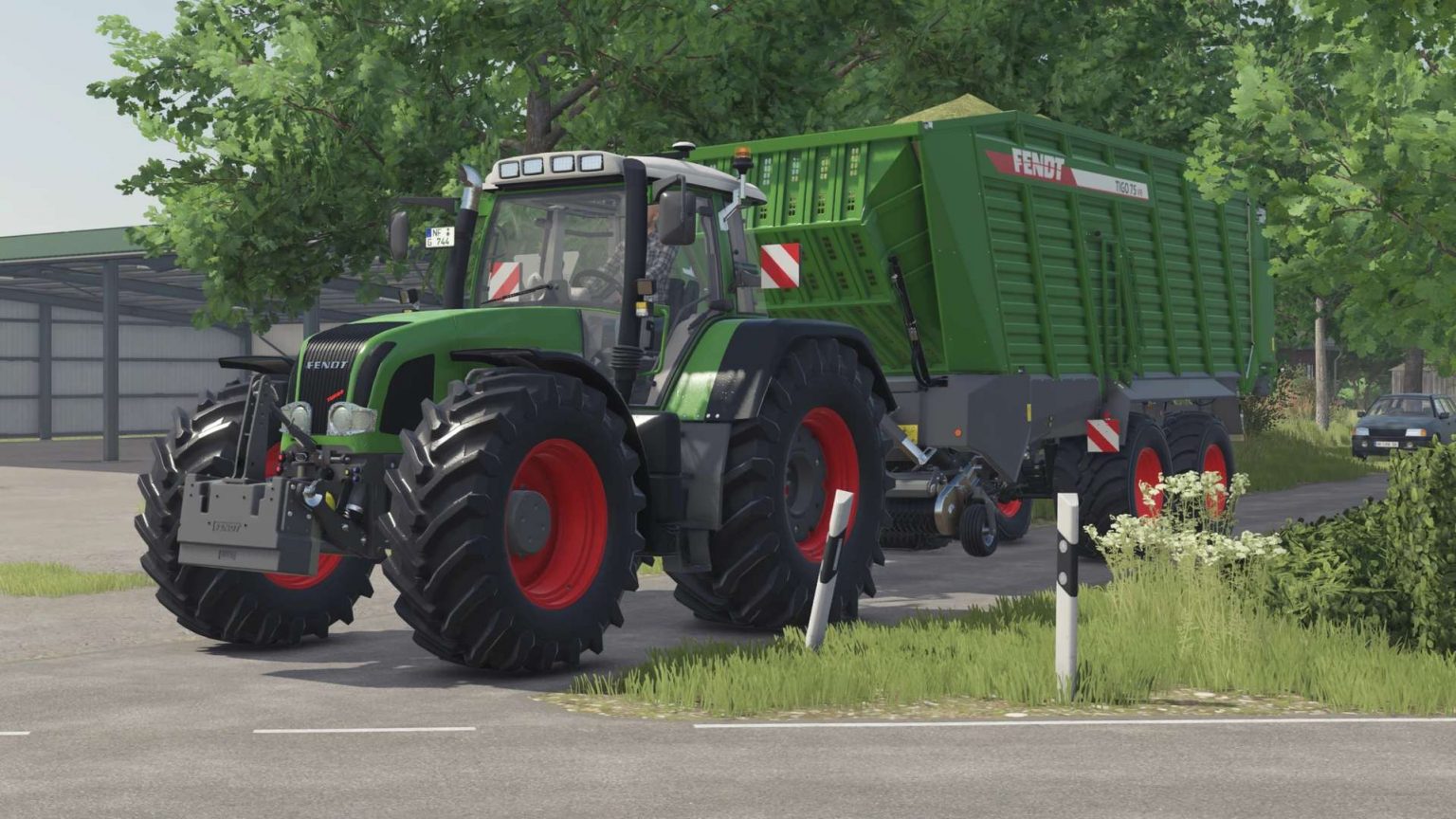LS25 Fendt Favorit 900 Vario Gen2 v1.0.0.23 Mod / LS25 Mods