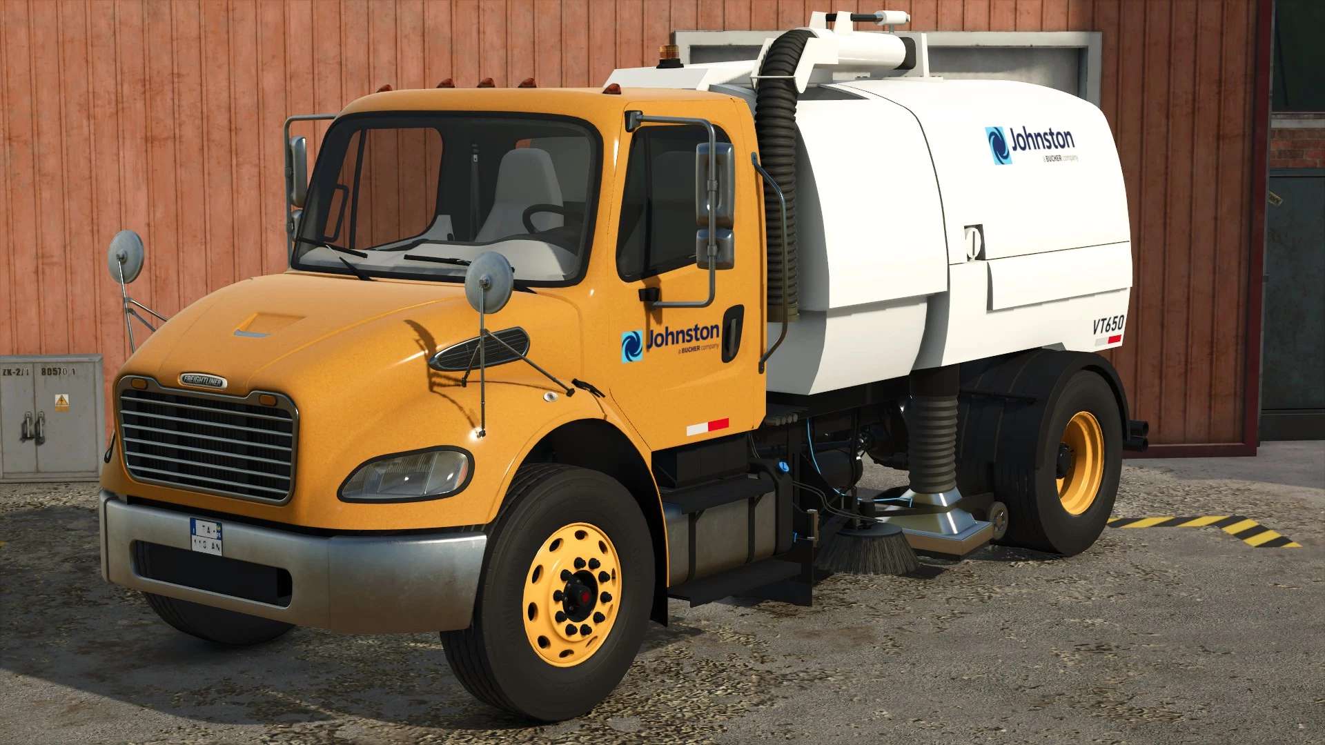 LS25 Freightliner M2 Sweeper Truck v1.0.0.0 Mod / LS25 Mods