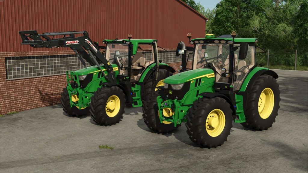 LS25 John Deere 6R 110-150 V1.0.0.0 Mod / LS25 Mods