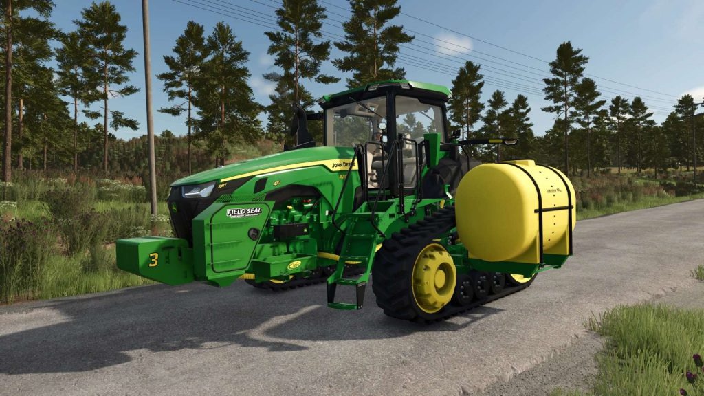 LS25 John deere 8RT series v1.0.0.0 Mod / LS25 Mods