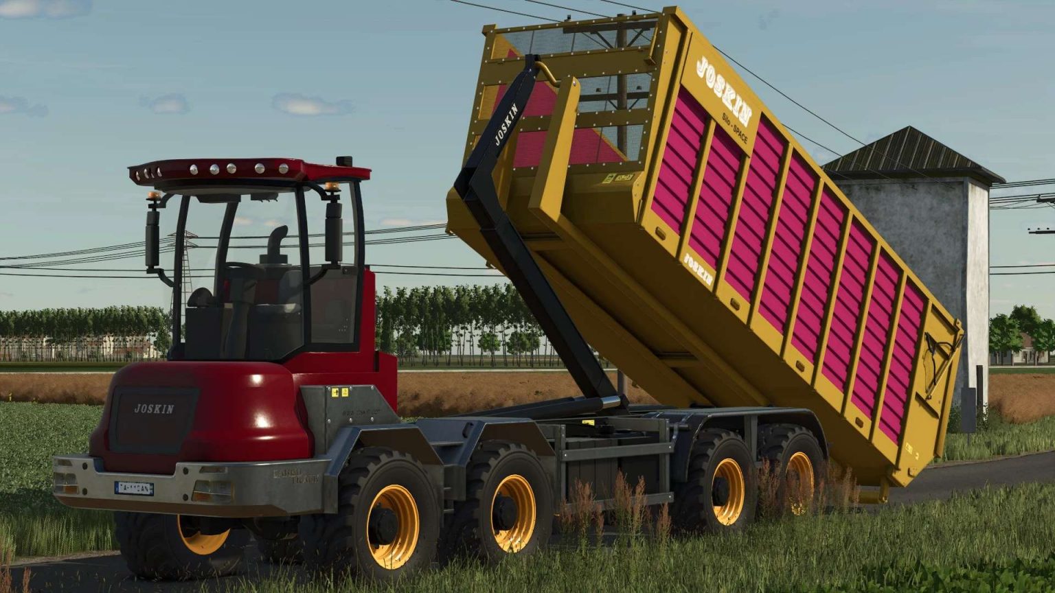 LS25 Joskin Cargo Track v1.0.0.0 Mod / LS25 Mods