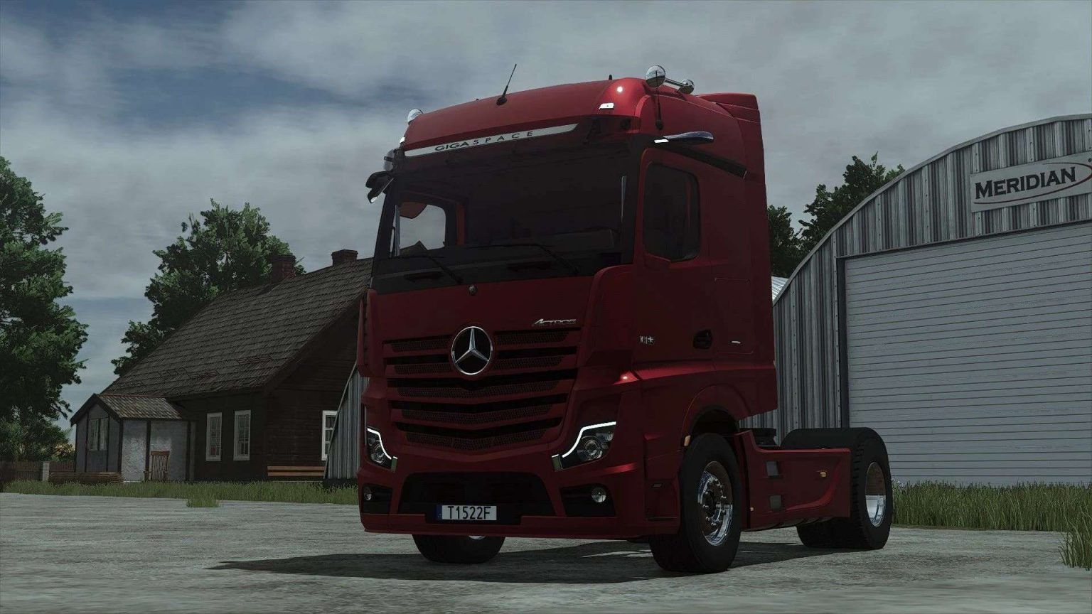 LS25 Mercedes-Benz Actros 2020 v1.0.0.0 Mod / LS25 Mods
